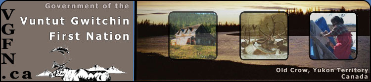 Vuntut Gwitchin First Nation Government Website